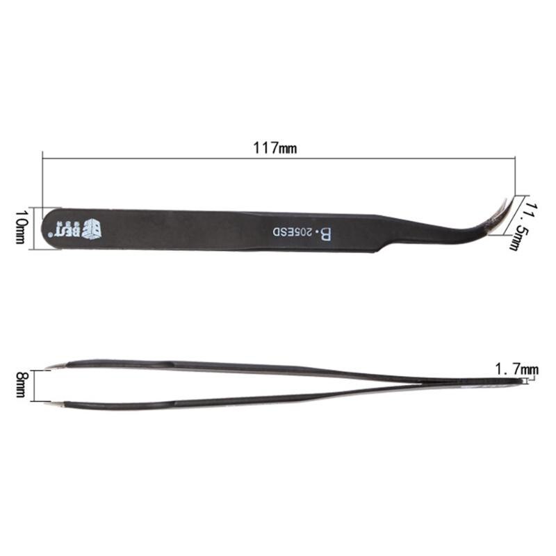 Stainless Steel Precision Forceps Tweezers Circuit... – Grandado