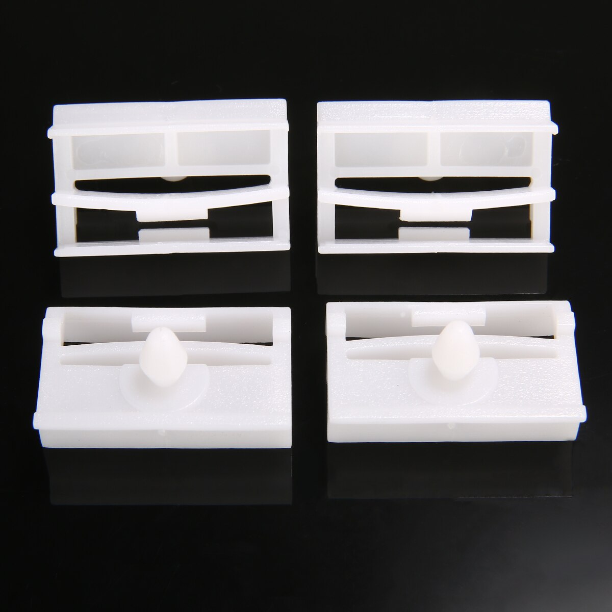20Pcs White Exterior Side Sill Skirt Trim Clips Fa... – Grandado