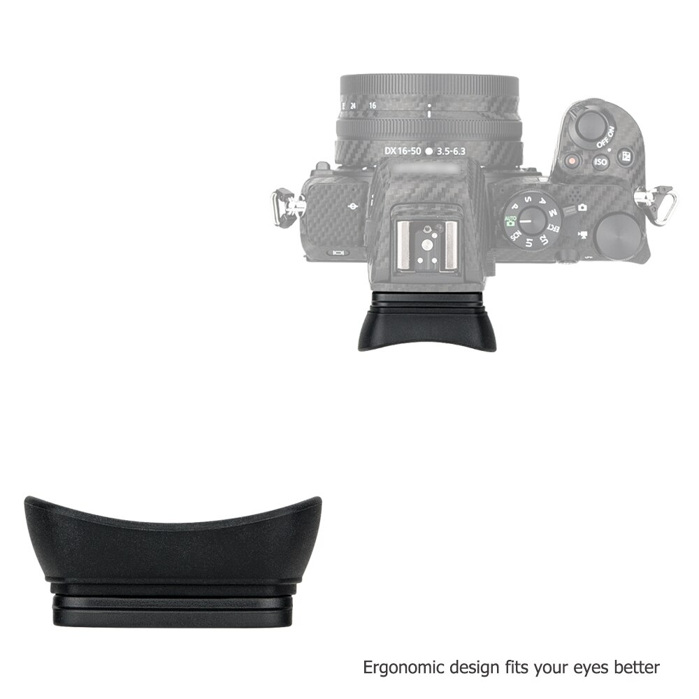 Soft Silicone Extended Camera Eyecup Viewfinder Ey... – Grandado