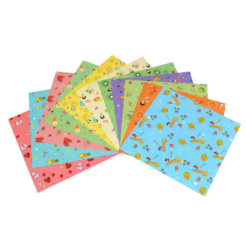 15x15cm 72Pcs/lot Colorful Craft DIY Paper Rectang... – Vicedeal