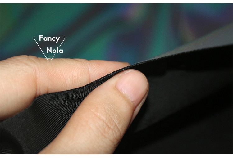 Iridescent Light Reflecting Fabric Gradient Lumino... – Grandado