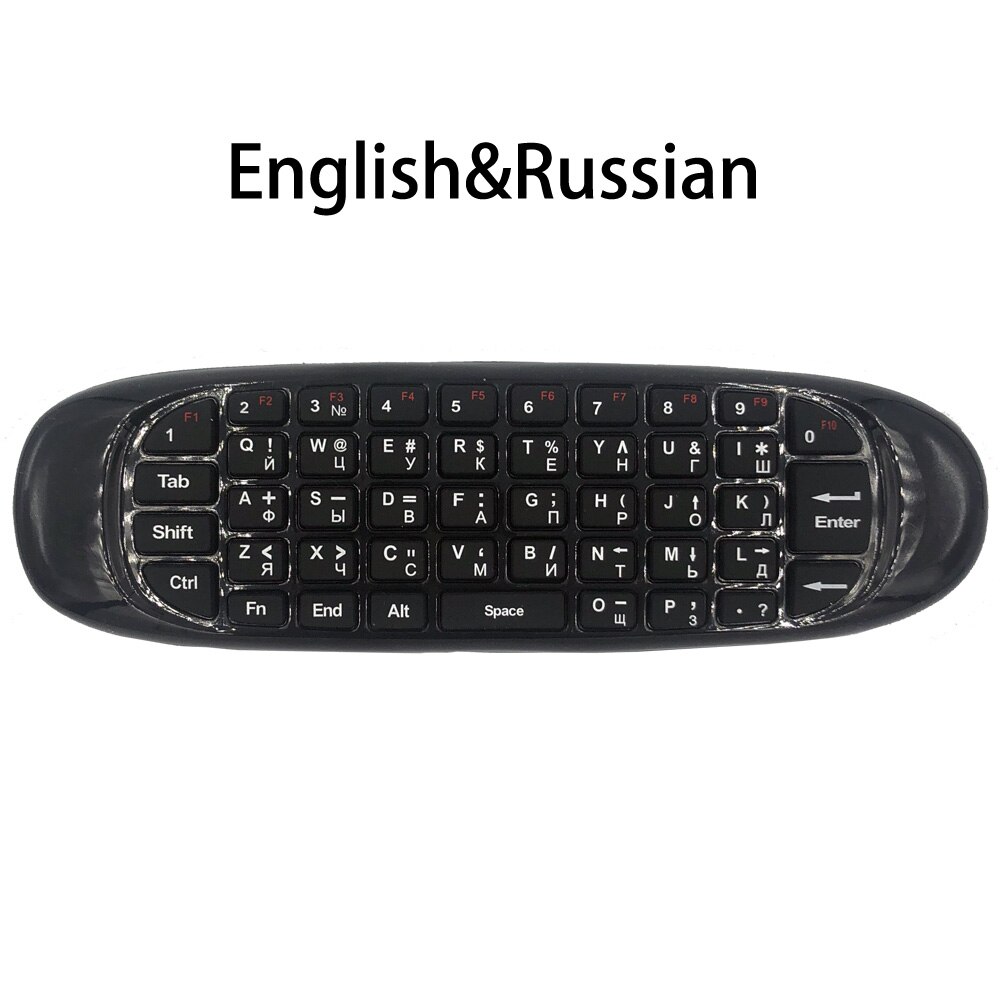 7 Kleur Backlit C120 Engels Russisch Layout 2.4Ghz... – Grandado