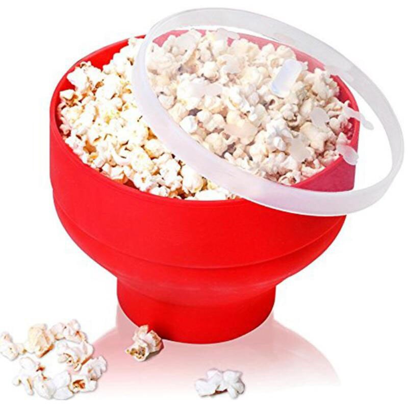 Fda Siliconen Rode Popcorn Container Magnetron Con... – Vicedeal