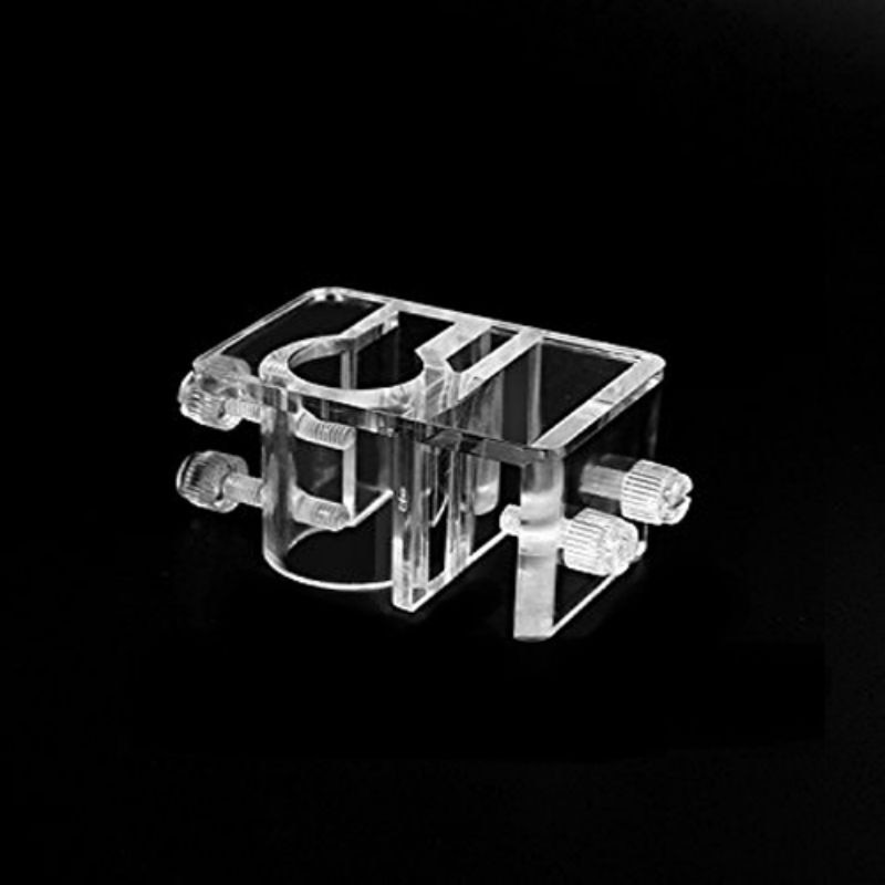 White Aquarium Lily Pipe Acrylic Fixture for Fix 20mm Inflow Outflow ...