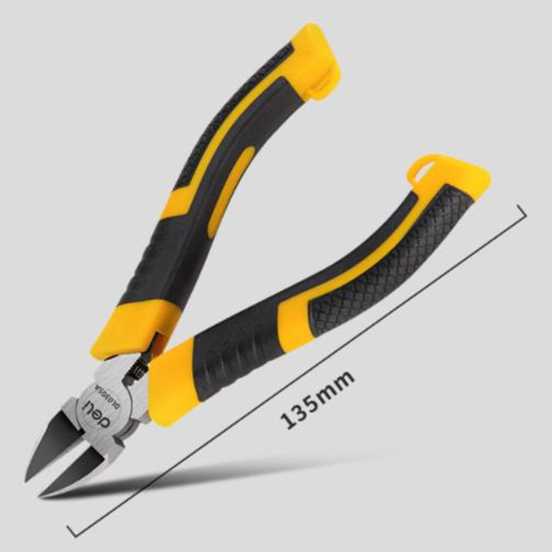Deli CR-V Plastic Nippers Pliers 5 / 6 Inch Jewelr... – Grandado