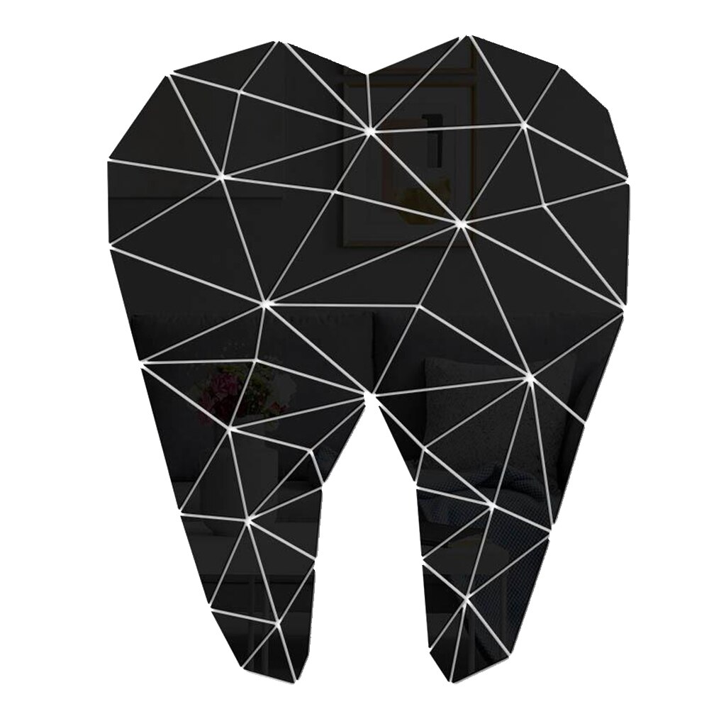Geometric Tooth Dentist Doctor Clinic Acrylic Wall... – Grandado