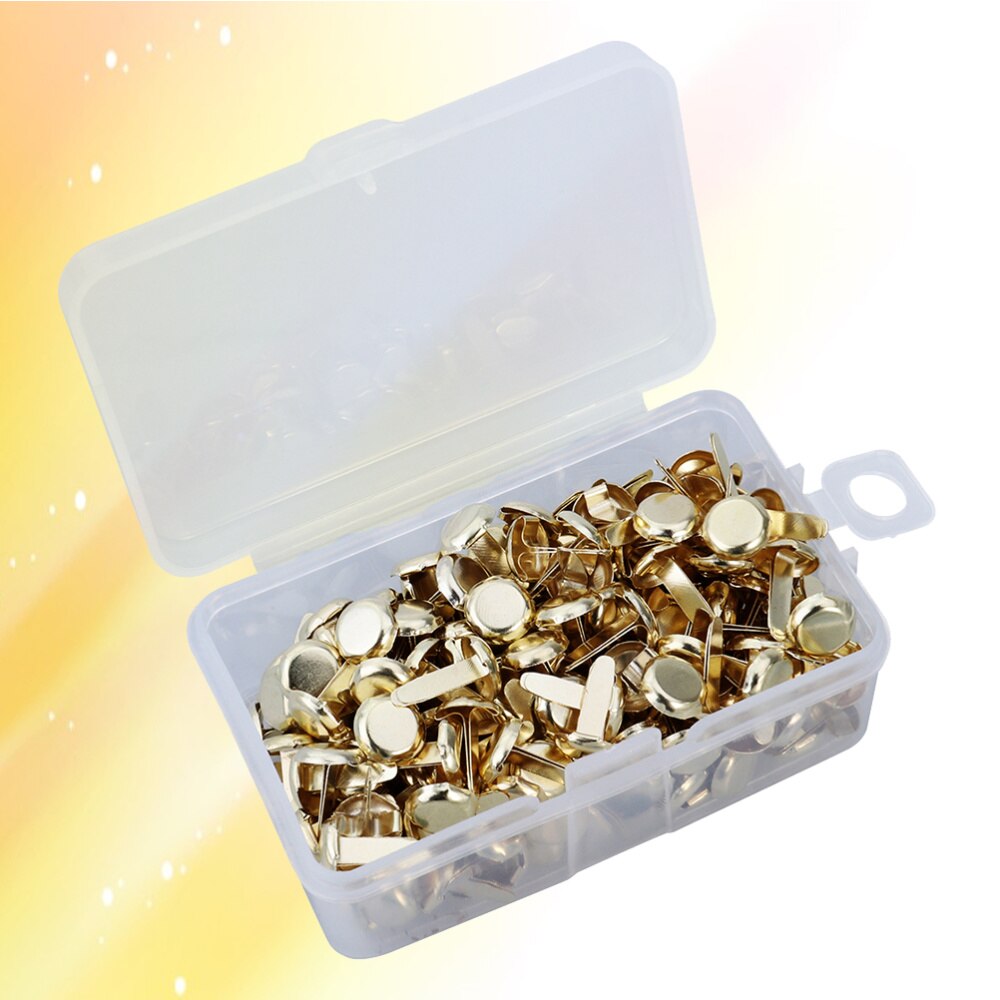 200-Piece DIY Durable Metal Silver Iron Metal Pape... – Grandado