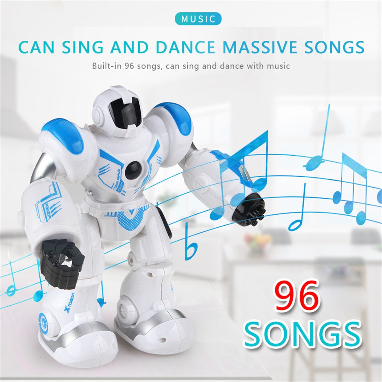 Intelligent Robot Multi-function Charging Children... – Vicedeal