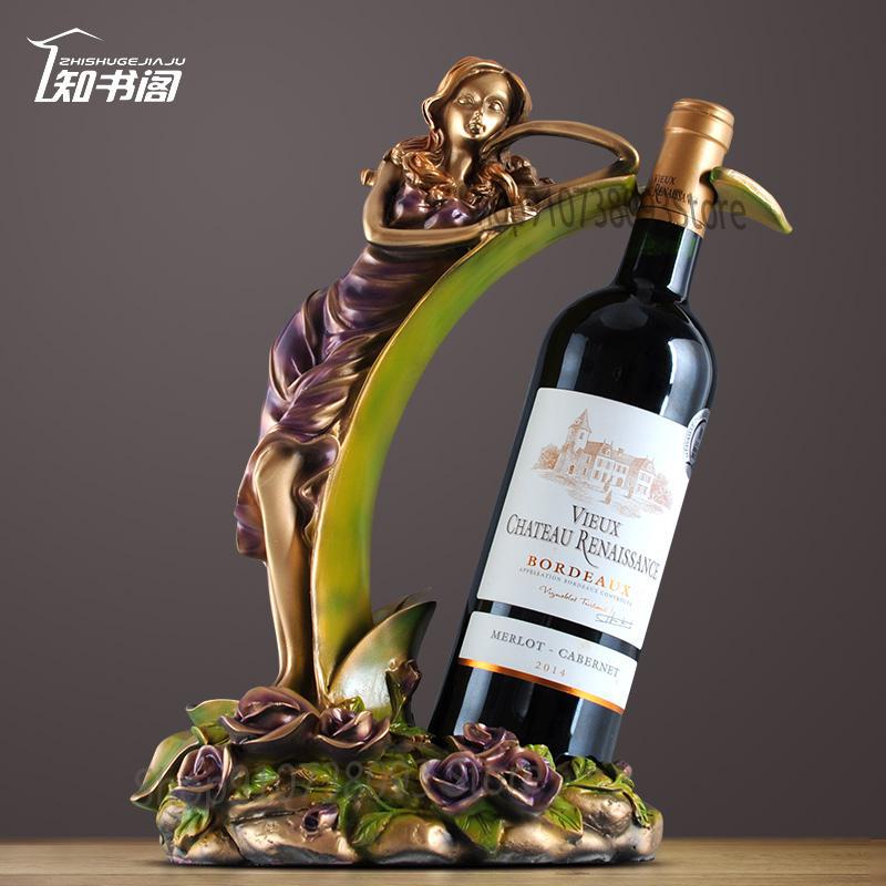 Red Wine Rack Decoration Moving House Move In Prac... – Vicedeal