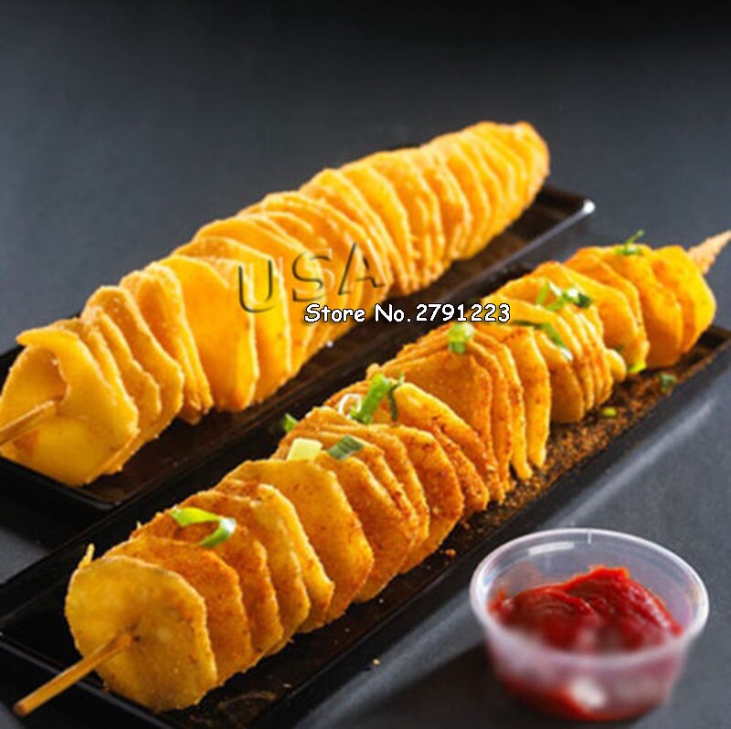 Manual Stainless Steel Potato Chips Slicer Spiral ... – Vicedeal