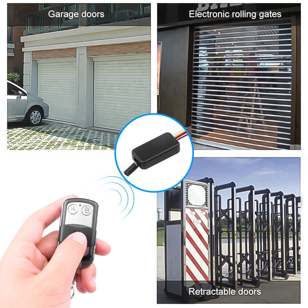 Kebidumei Diy 433 Mhz 1CH Rf Relais Ontvanger Draa... – Grandado