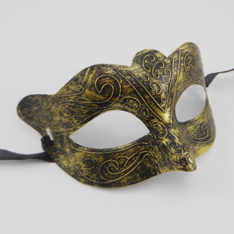 Strongwell Greek Roman Fighter Fox Gold Half Face ... – Vicedeal