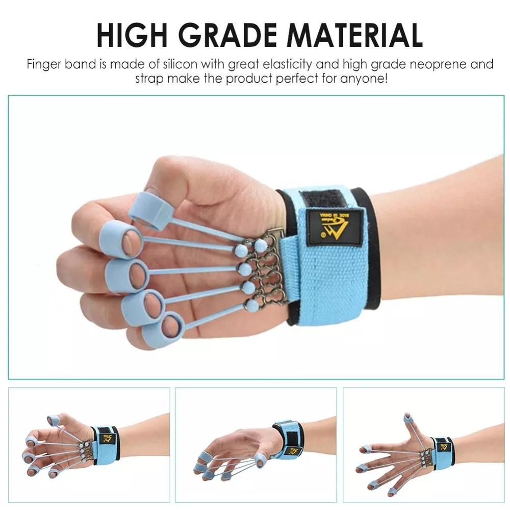 Finger Gripper Strength Trainer Hand Yoga Resistan... – Grandado