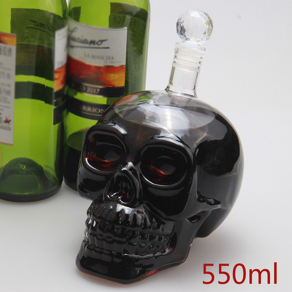 Skull Vodka Bottles Skull Head Bottle Gothic Wine ... – Vicedeal
