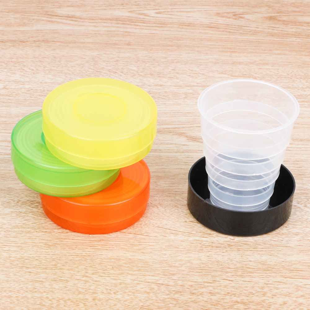 Portable Plastic Folding Cup Water Drinking Tea Cu... – Grandado