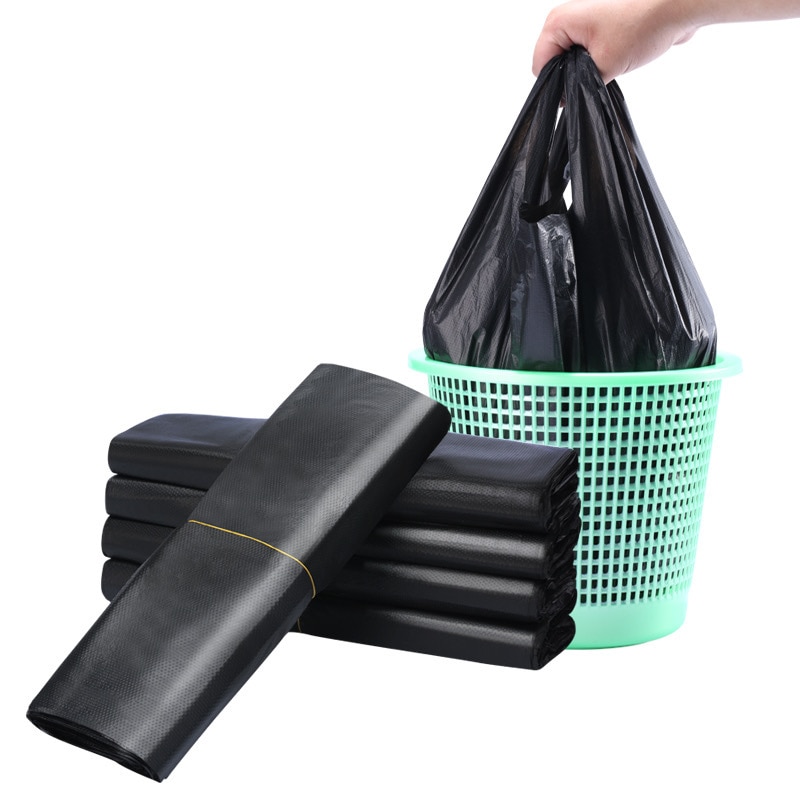 1pcs garbage bag padded vest type portable black p... – Grandado