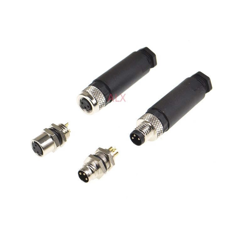 Conector de sensor impermeable M8, conector macho ... – Grandado