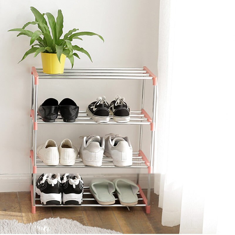 3/4 Tiers Stackable Shoe Rack Space Saving Shoe To... – Grandado