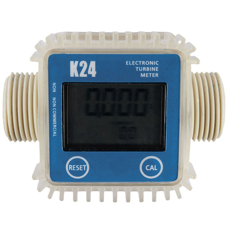1 Pcs K24 Lcd Turbine Digital Fuel Flow Meter Veel... – Vicedeal