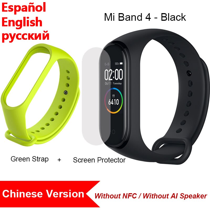 Xiaomi Mi Band 4, Reloj inteligente 135mAh Pantall... – Grandado