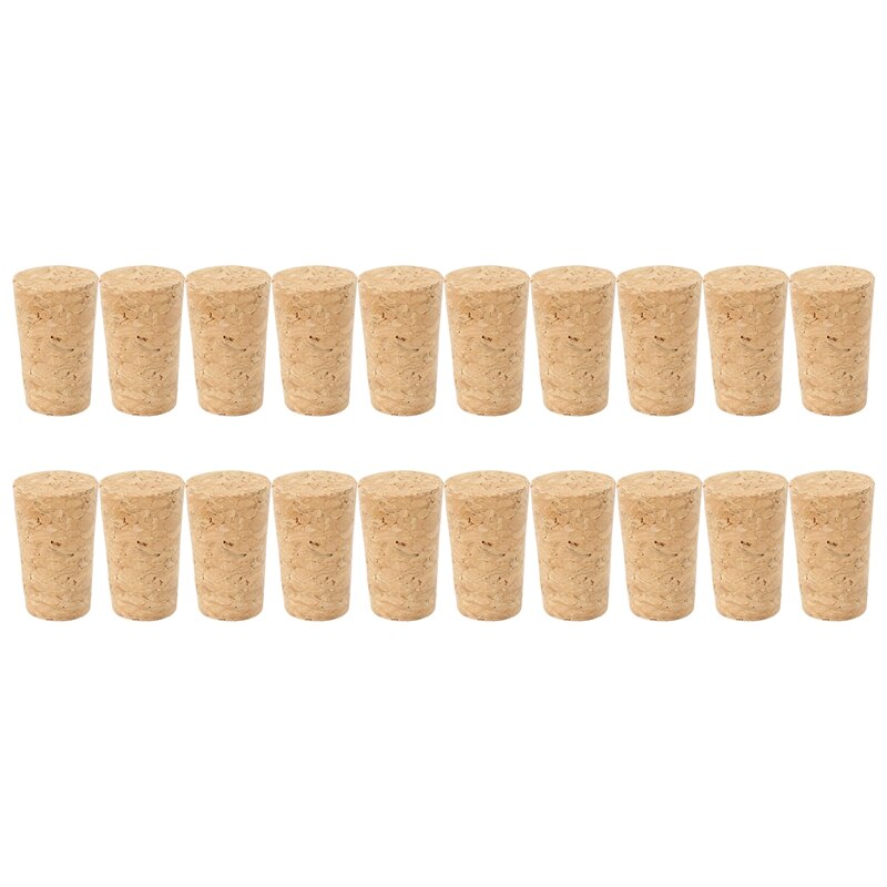 20Pcs/Lot Natural Wood Corks Wine Stopper Wood Bot... – Grandado