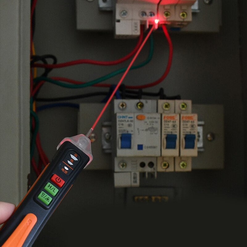 Non-Contact Voltage Tester Tools LCD Flashlight Bu... – Vicedeal