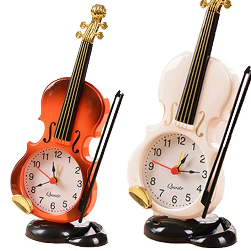 Unique Instrument Shape Table Clock Student Violin... – Vicedeal