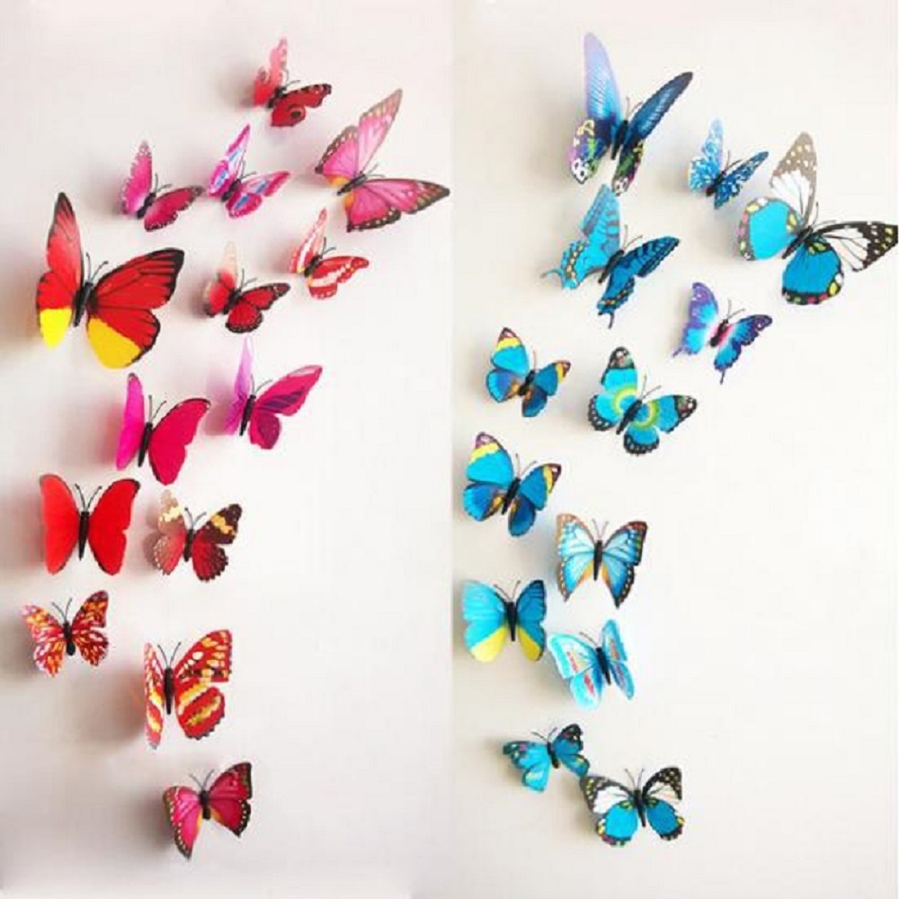 Butterfly Refrigerator Sticker Home Decoration Kit... – Grandado