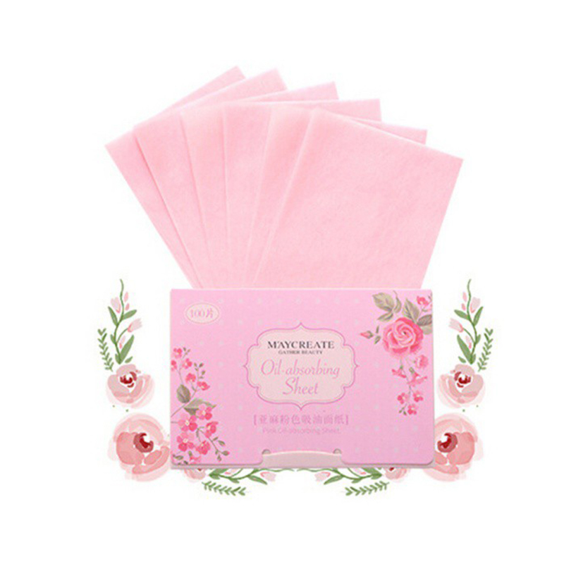 Oil blotting paper 100 pieces of facial cleansing ... – Grandado