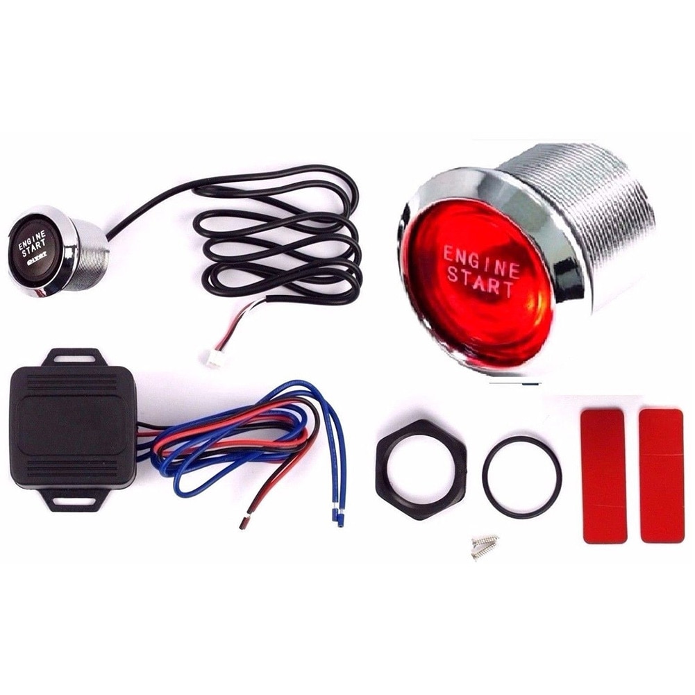 DC 12V Ersatzteile drücken-LED Licht Motor- Starte... – Grandado