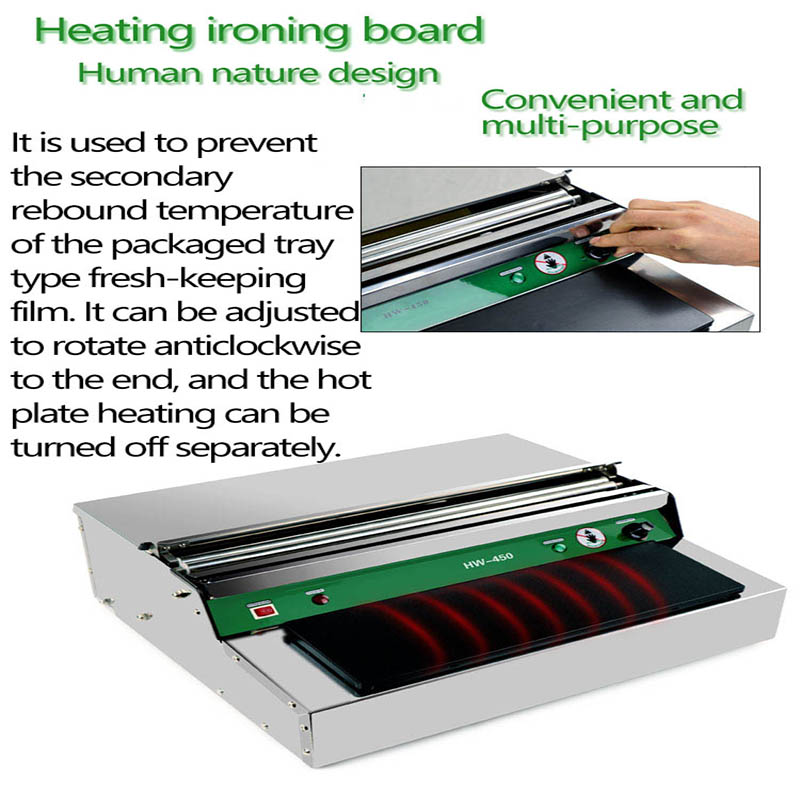 Sealing Machine Stainless Steel Cling Film Sealing... – Vicedeal