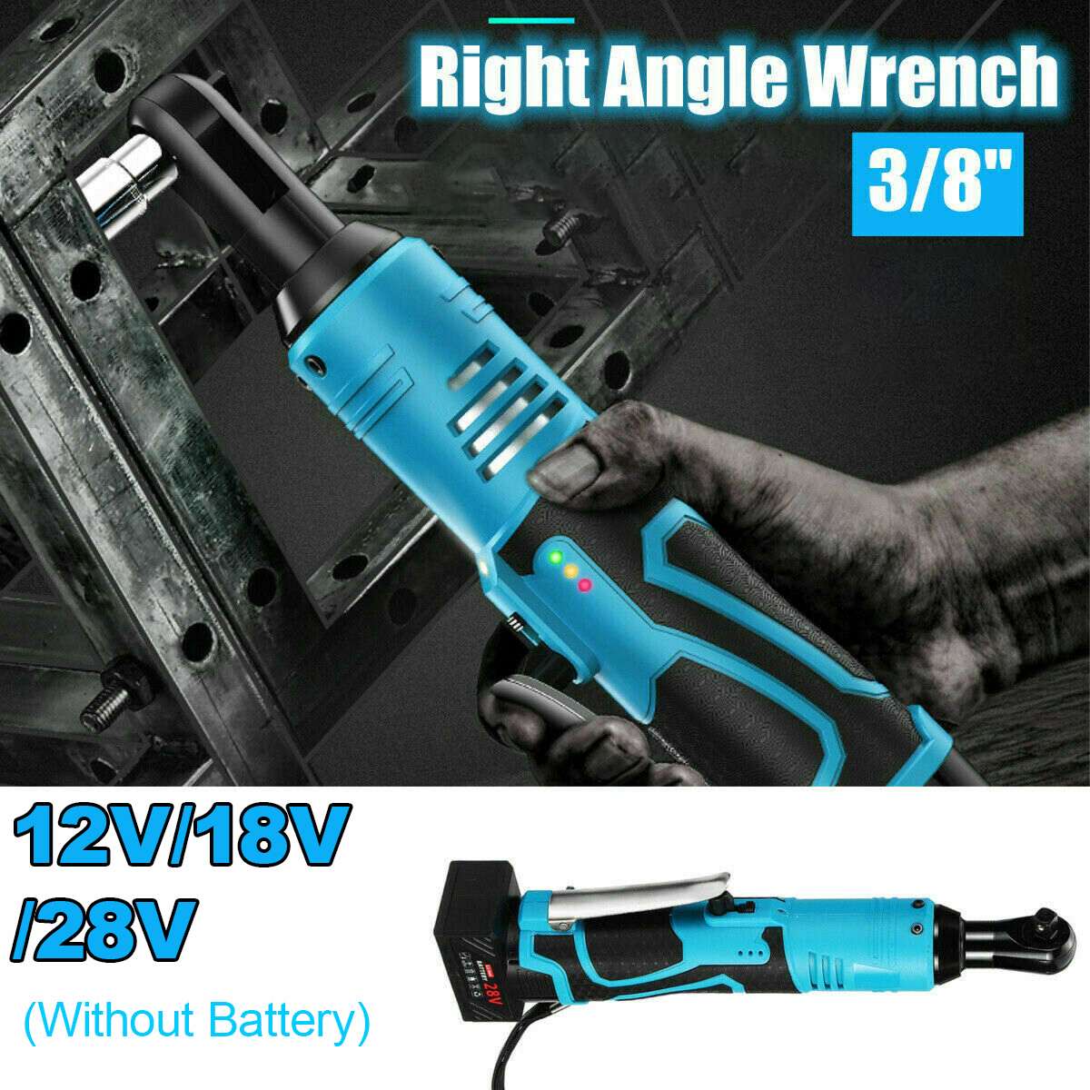 12V/18V/28V Elektrische Draadloze Ratelsleutel 90 ... – Vicedeal