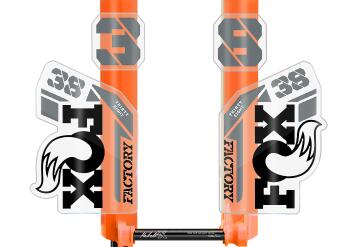 fox float 38 ENDURO Fork Sticker fox38 Factory MTB... – Grandado