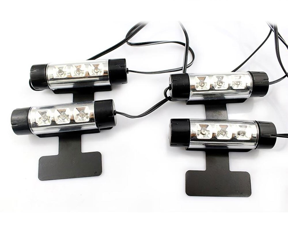 roadsun Car Styling 4x3 Led Car Atmosphere Glow Bl... – Grandado