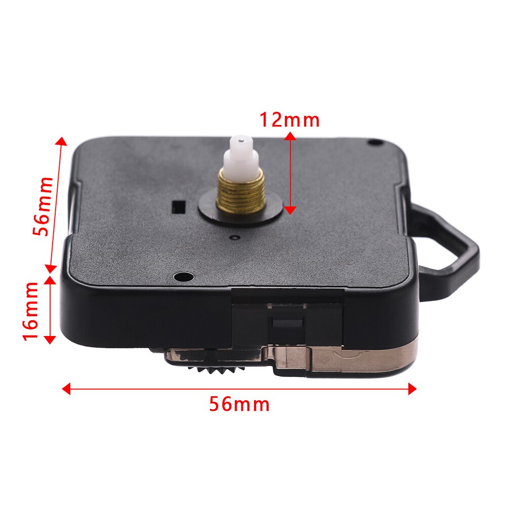 1 Set Clock Movement Mechanism Black & Red Hands R... – Grandado