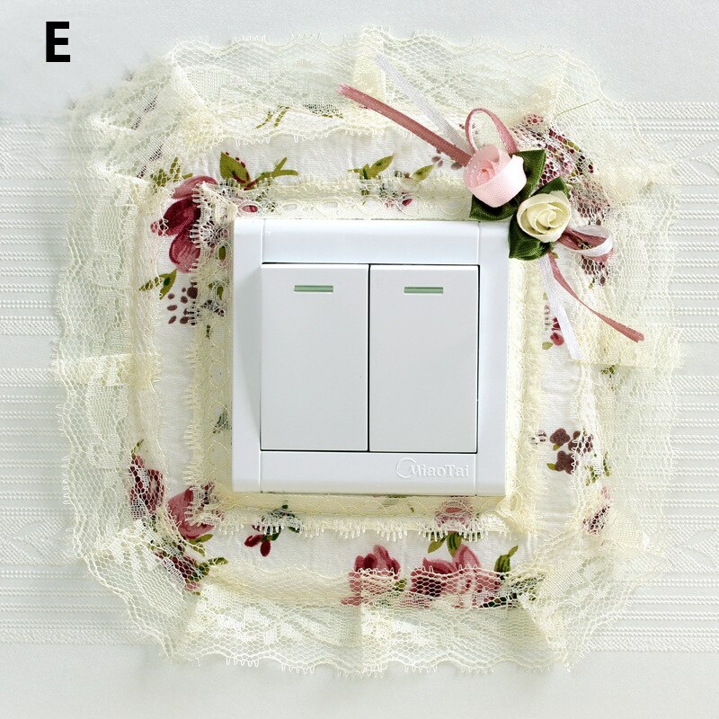 Cute Lace Switch Sticker Light Switch Protective C... – Grandado