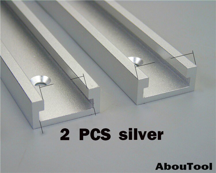 Carpenter Aluminium Alloy T track Slot Miter Track... – Grandado