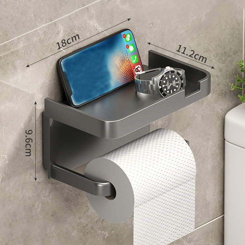 Badkamerrolvrij, ponsvrij opbergrek voor het plaat... – Vicedeal