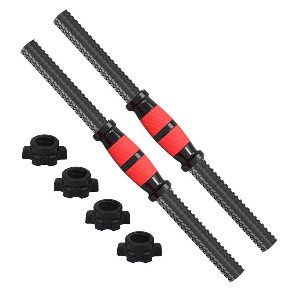 Dumbbell Bar Handle Strength Training Bar With Spi... – Vicedeal