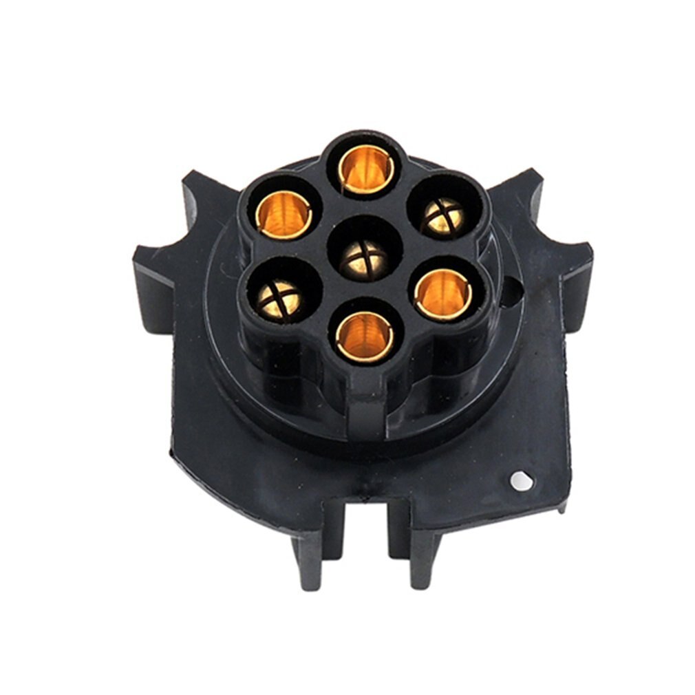 European Car 7 Hole Socket Trailer Adapter Truck I... – Grandado