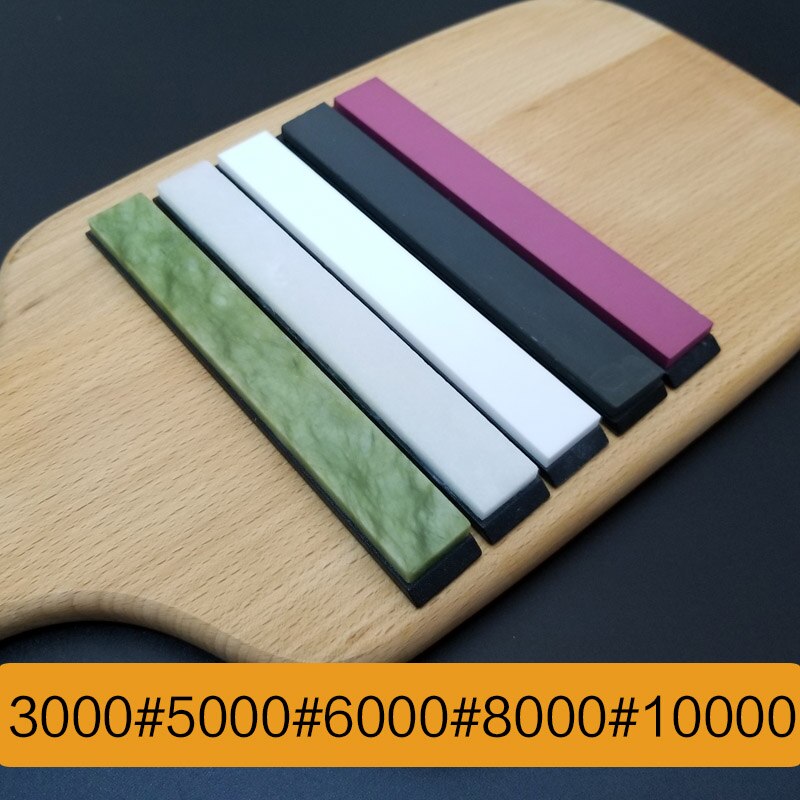 Natural green stone sharpening whetstone fine ston... – Vicedeal