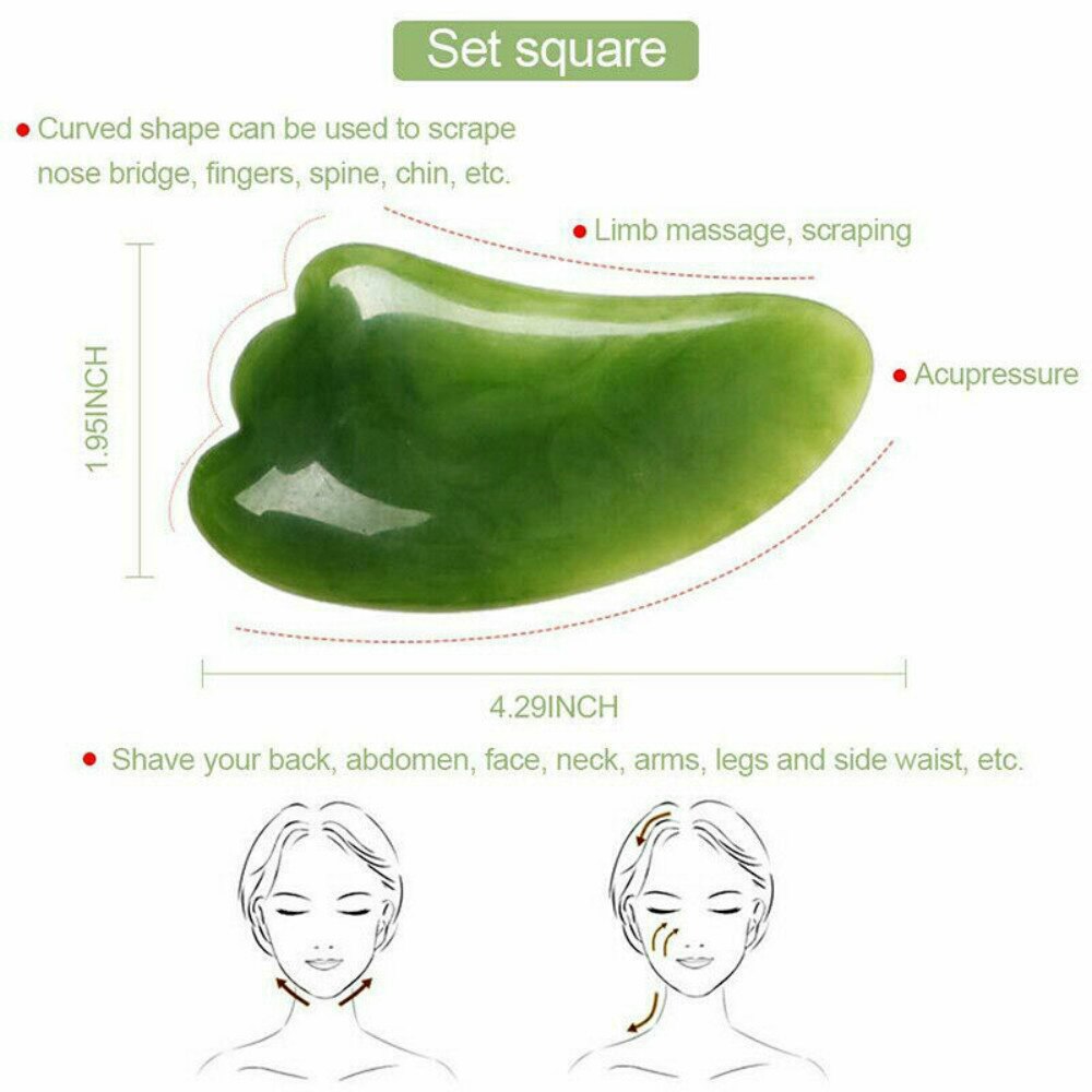 7pcs Guasha Body Scraping Facial Face Thin Gua Sha... – Vicedeal
