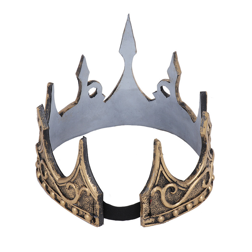 cosplay Full Circle Crown Unisex king Costume Hair... – Vicedeal