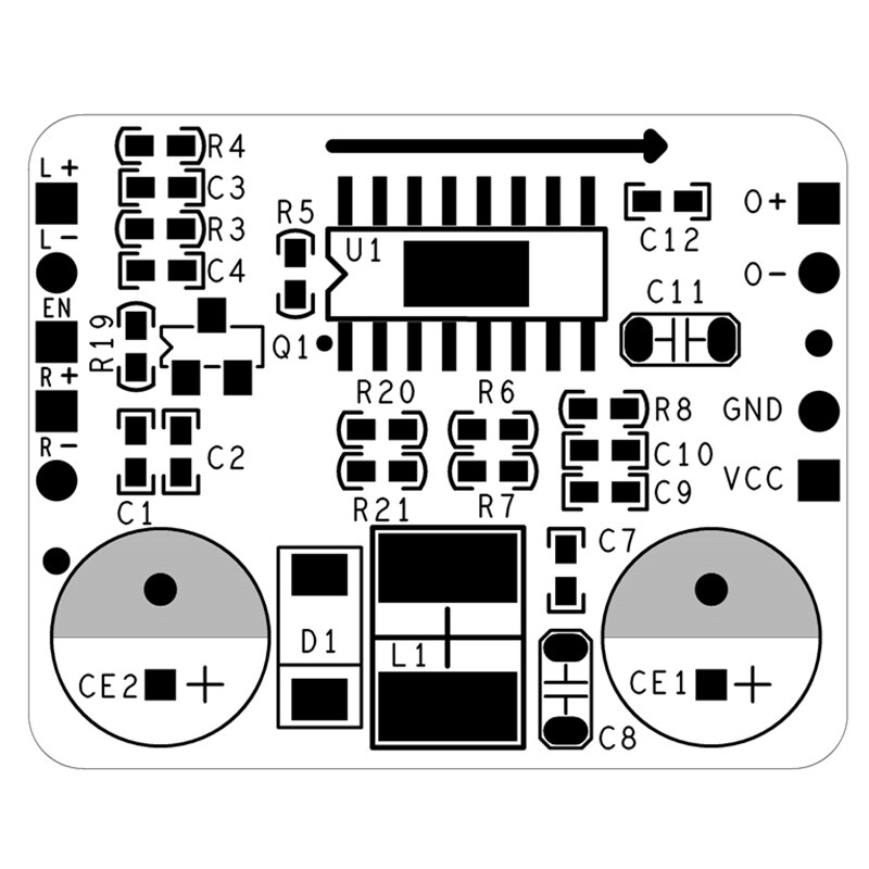 Digital Power Amplifier Boards AB / D Class 8W Mon... – Vicedeal