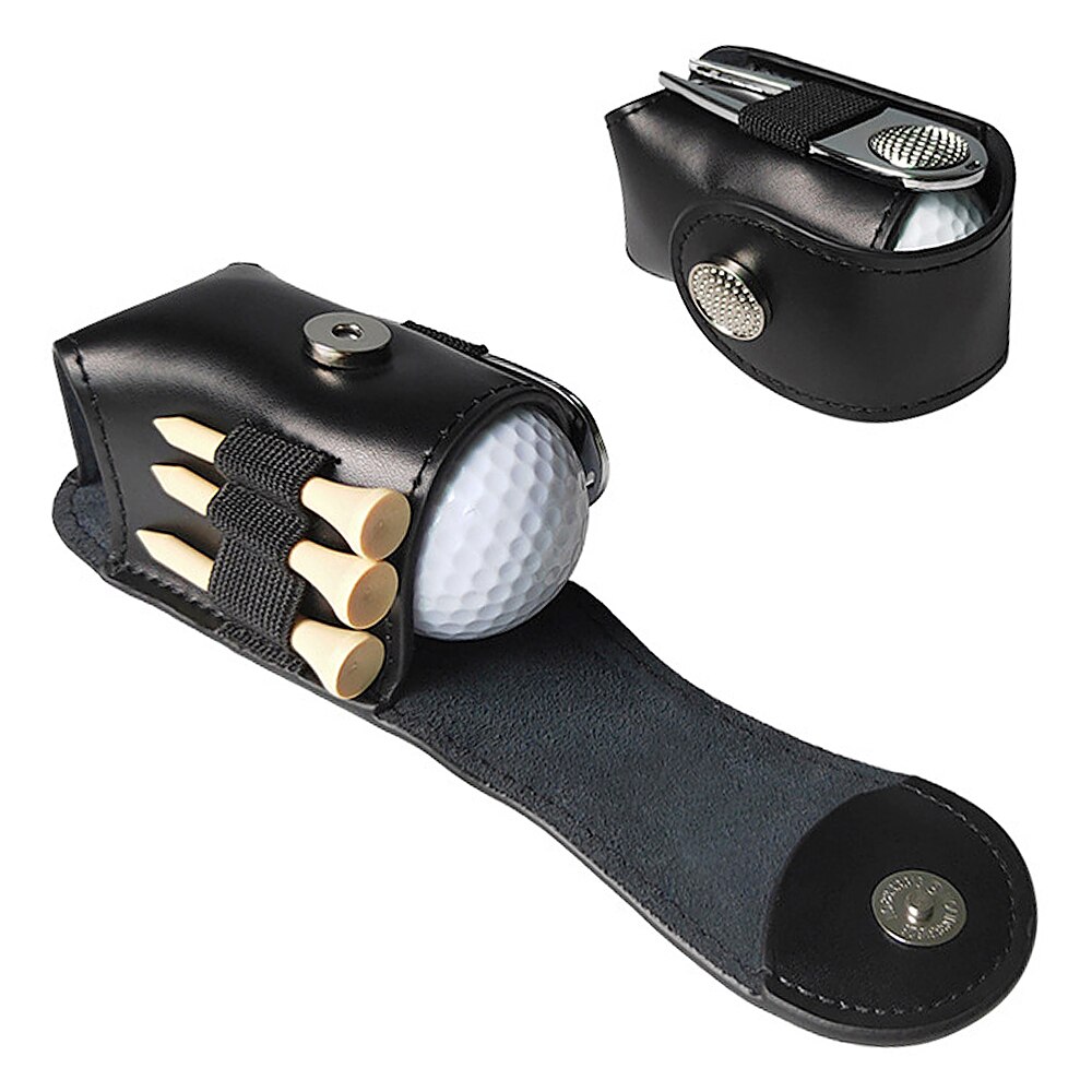 Leather Golf Ball Pouch Bag Mini Pocket Golf Ball ... – Grandado