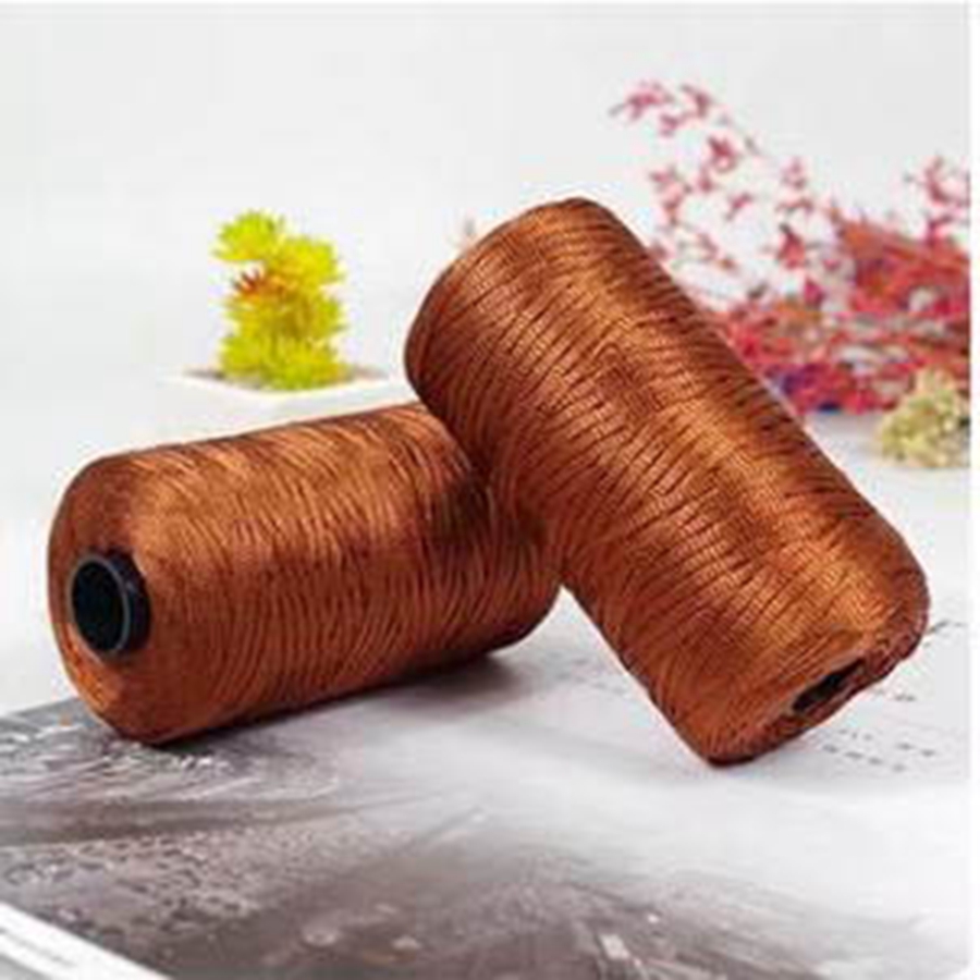 100g/reel Summer Crochet Yarn Satin Webbing Blende... – Grandado