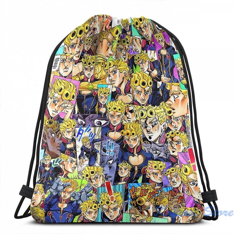 Funny Graphic print JJBA Giorno Giovanna Collage U... – Vicedeal
