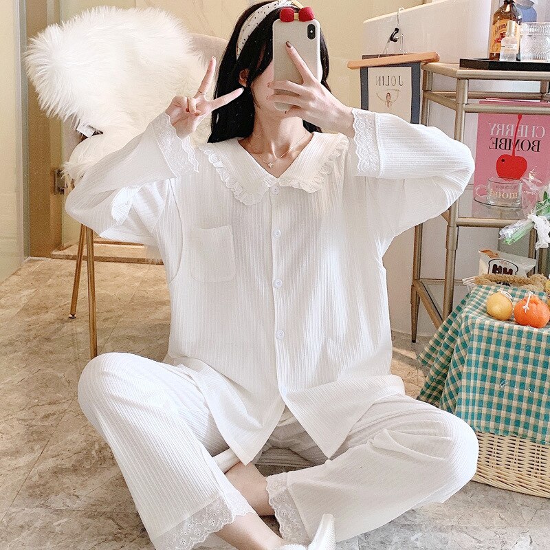 Explosion Cotton Pregnant Autumn And Spring Pajama... – Vicedeal