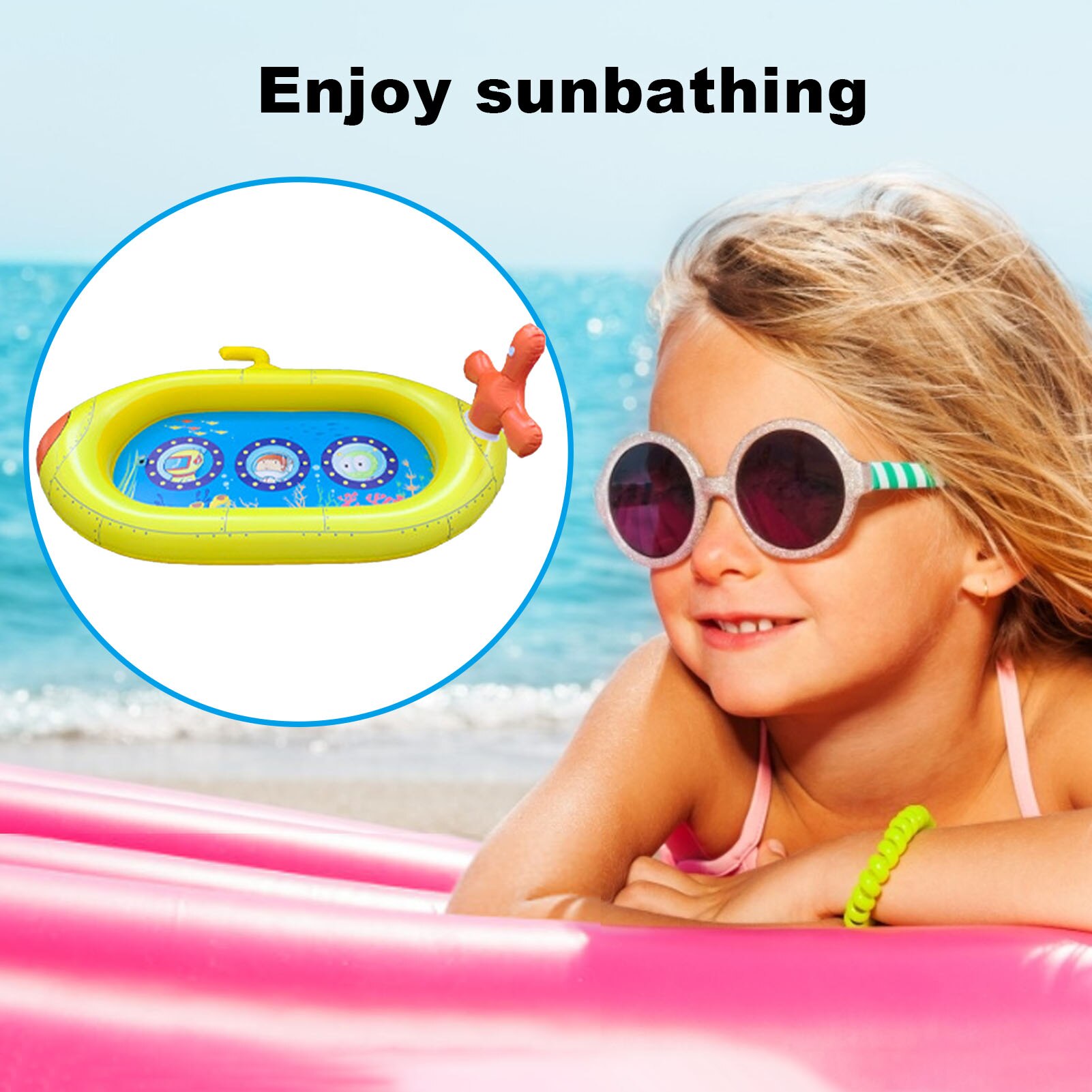 Garden Inflatable Swimming Pool Water Cushion Chil... – Grandado