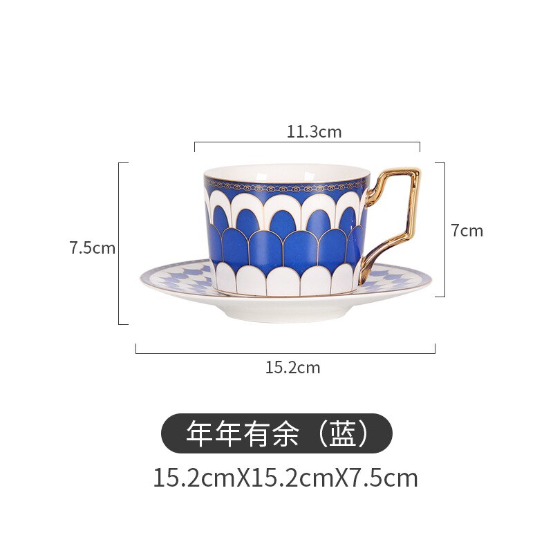 European Luxury Coffee Cup and Saucer Teacup Set M... – Grandado